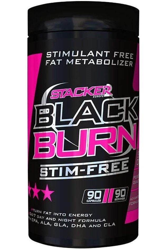 Stacker2 Europe - Black Burn STIM-Free - 90 caps - Nutri.se