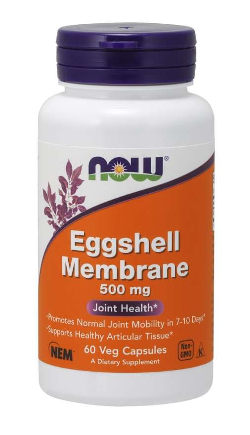 NOW Foods Eggshell Membrane 500mg - Ledstöd – Nutri.se