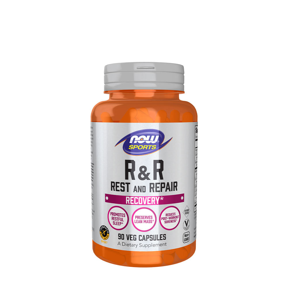 Now Foods R&R Rest And Repair - Muskelåterhämtning 90 Caps – Nutri.se